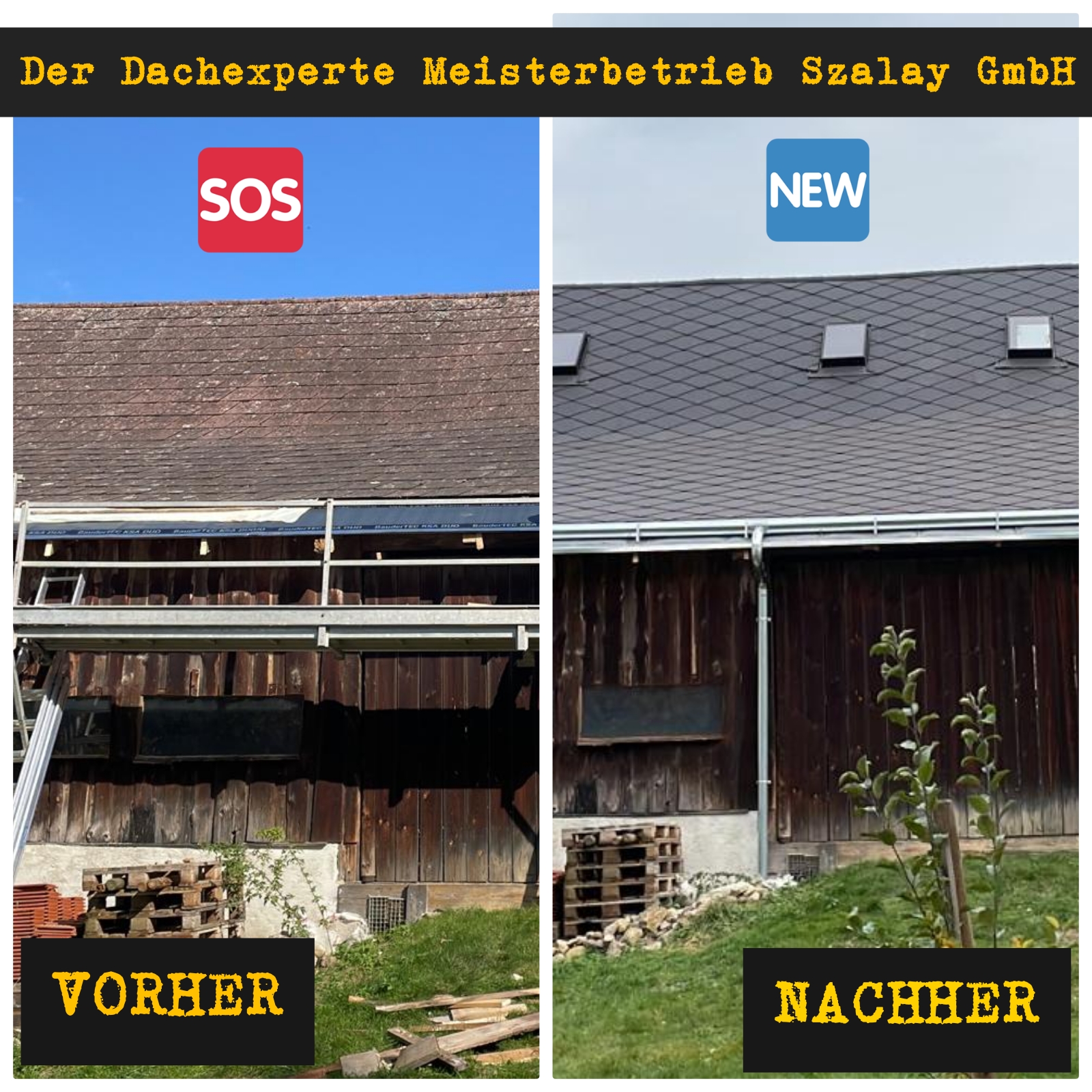 Herr F. aus Lanzenkirchen - Umdeckarbeiten Dachbereich/Stadel ...