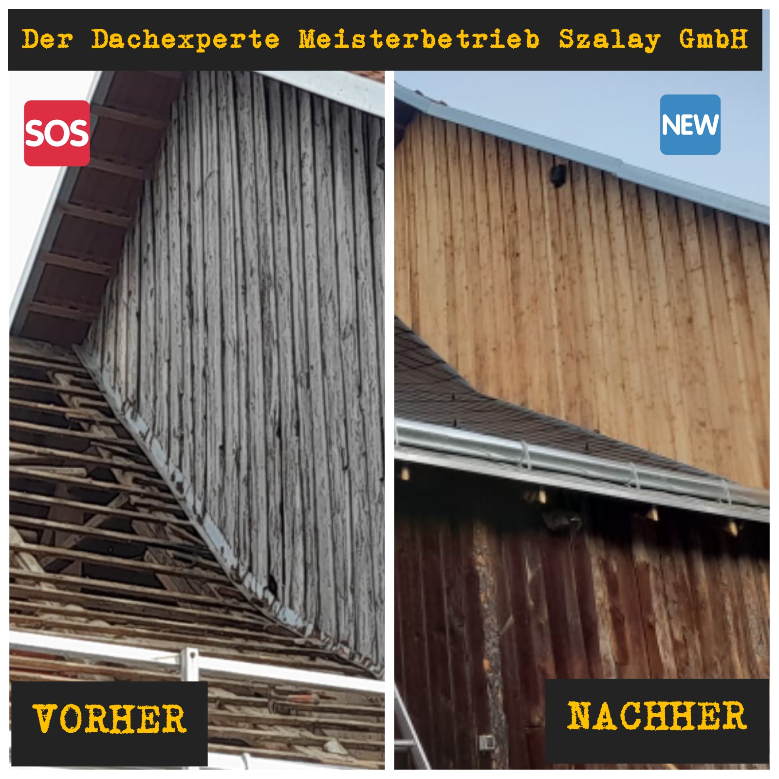 Herr F. aus Lanzenkirchen - Umdeckarbeiten Dachbereich/Stadel ...